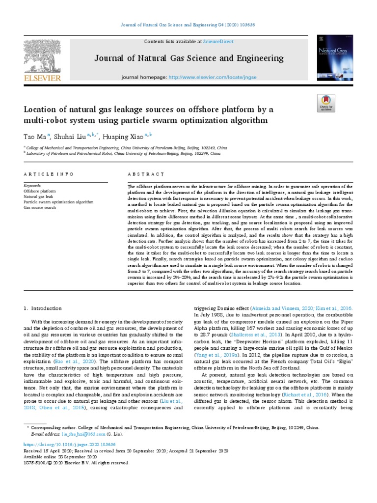 Ma2020 Location Of Natural Gas Leakage Sources On Offshore Platform By A Multi Robot System 5907