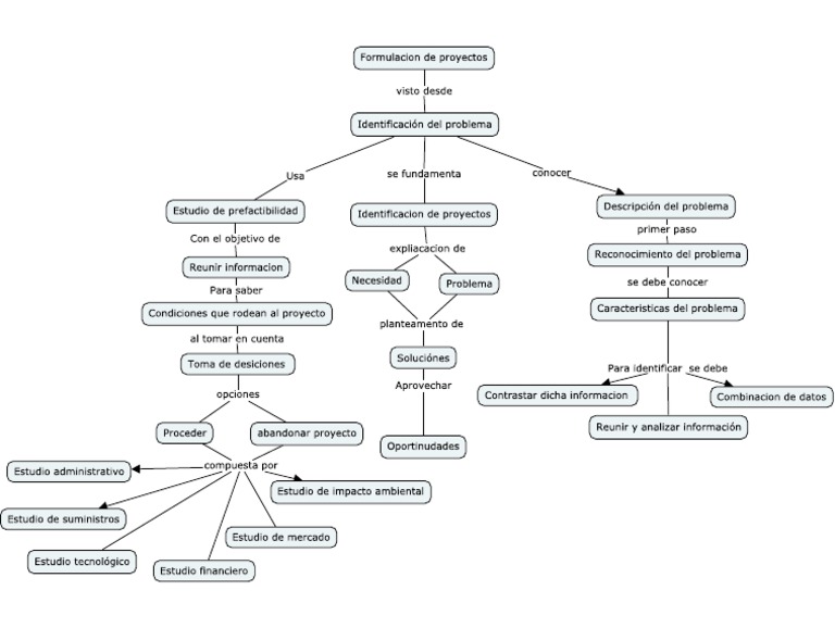 Mapa Identificación de Problema | PDF