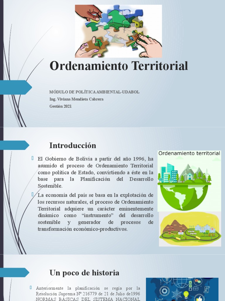 Ordenamiento Territorial 13 - 05 - 21 | PDF