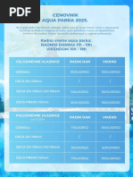Cenovnik 2025 | PDF