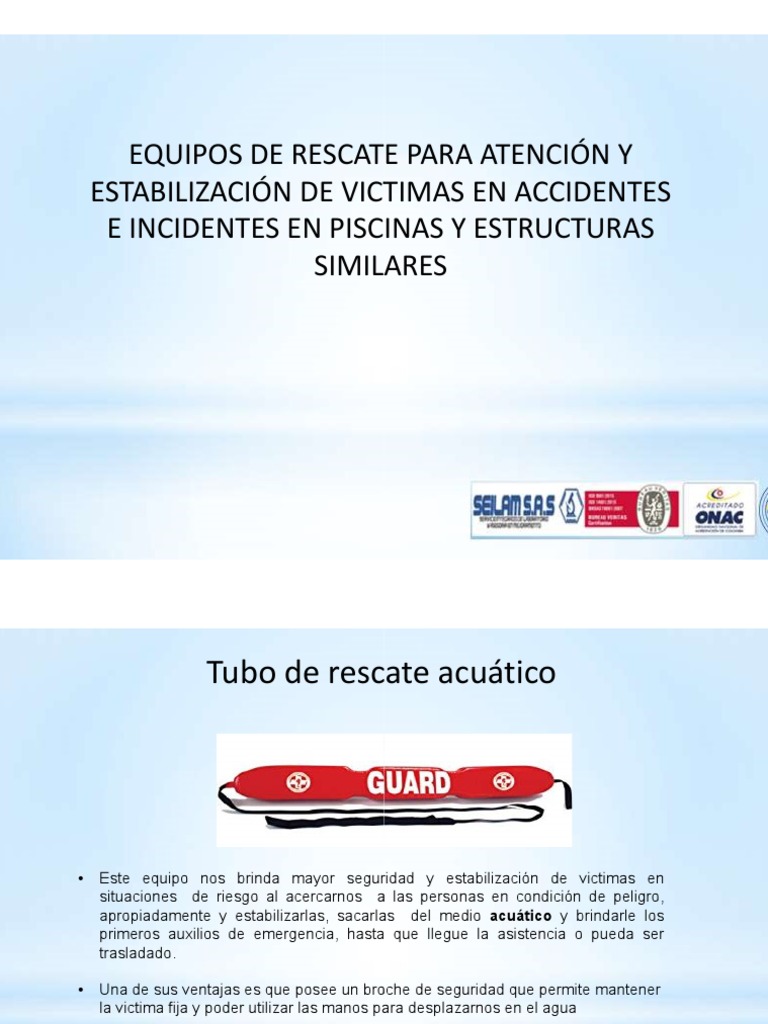 Equipos de Rescate para Atención y Estabilización de Victimas en ...
