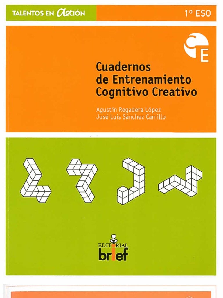 Cuaderno de Entrenamiento Cognitivo Creativo 1 - ESO | PDF