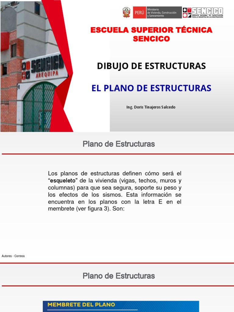 Clase 2 - Dibujo Estructuras | PDF | Fundación (Ingeniería) | Ingeniería de Edificación