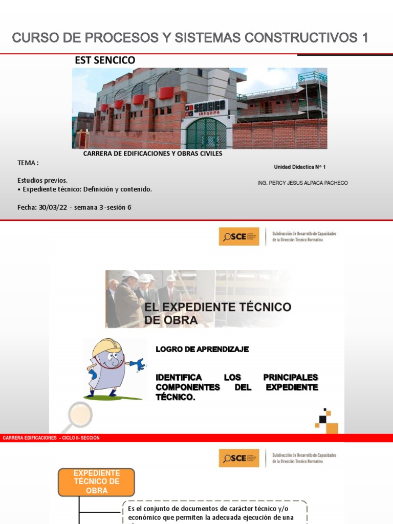 Sesion 6 - Procesos y Sistemas Constructivos I | PDF | Presupuesto