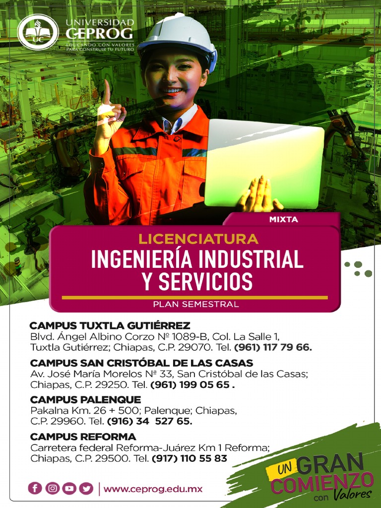 Plan - Ing - Industrial y de Servicios | PDF
