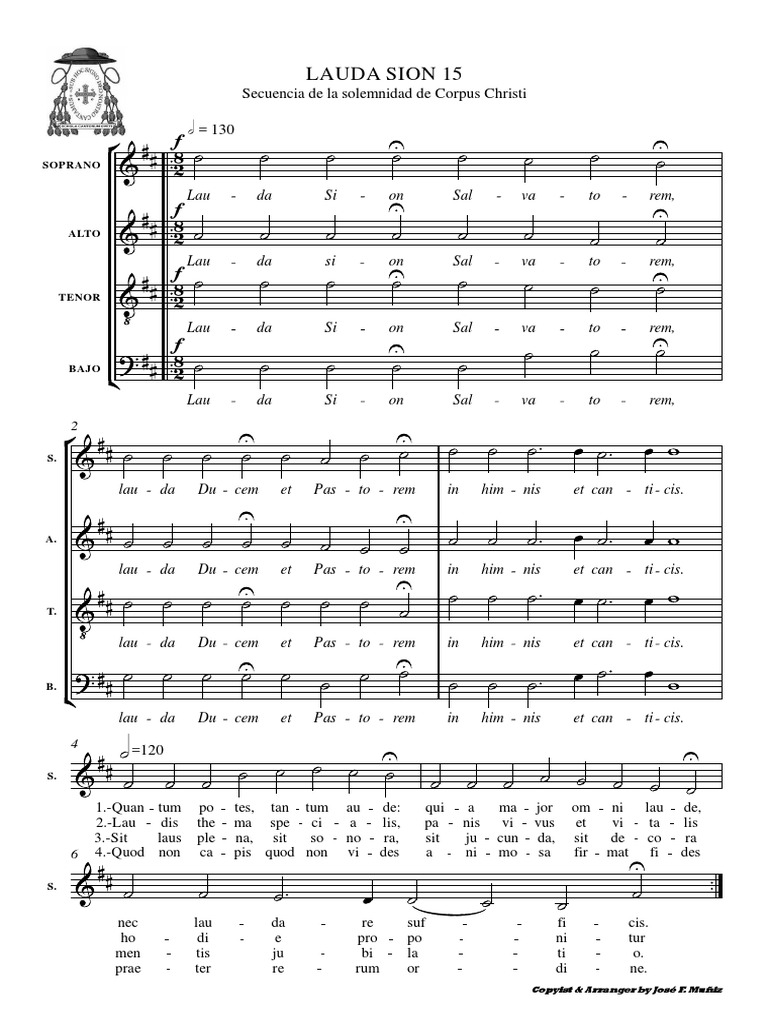 Lauda Sion (Secuencia) | PDF