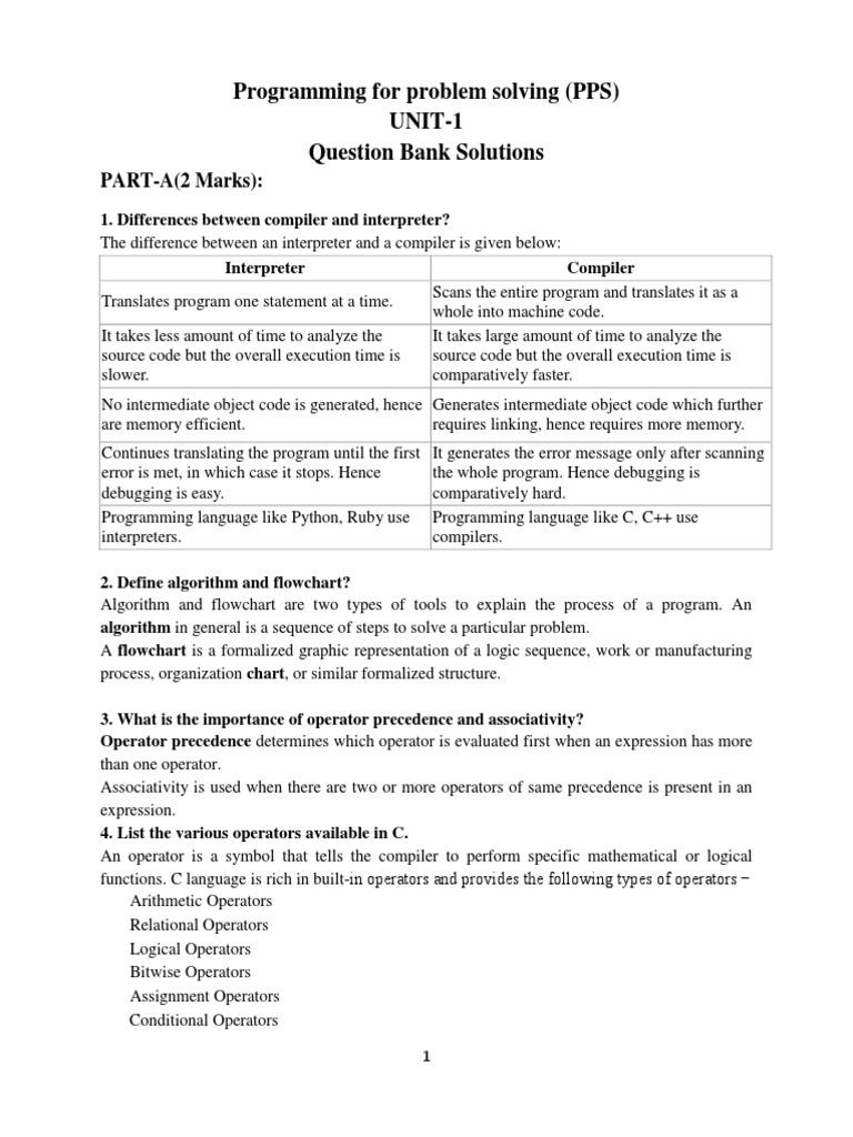 Faculty Notes PPS | PDF | Pointer (Computer Programming) | Data Type Faculty Notes PPS | PDF | Pointer (Computer Programming) | Data Type