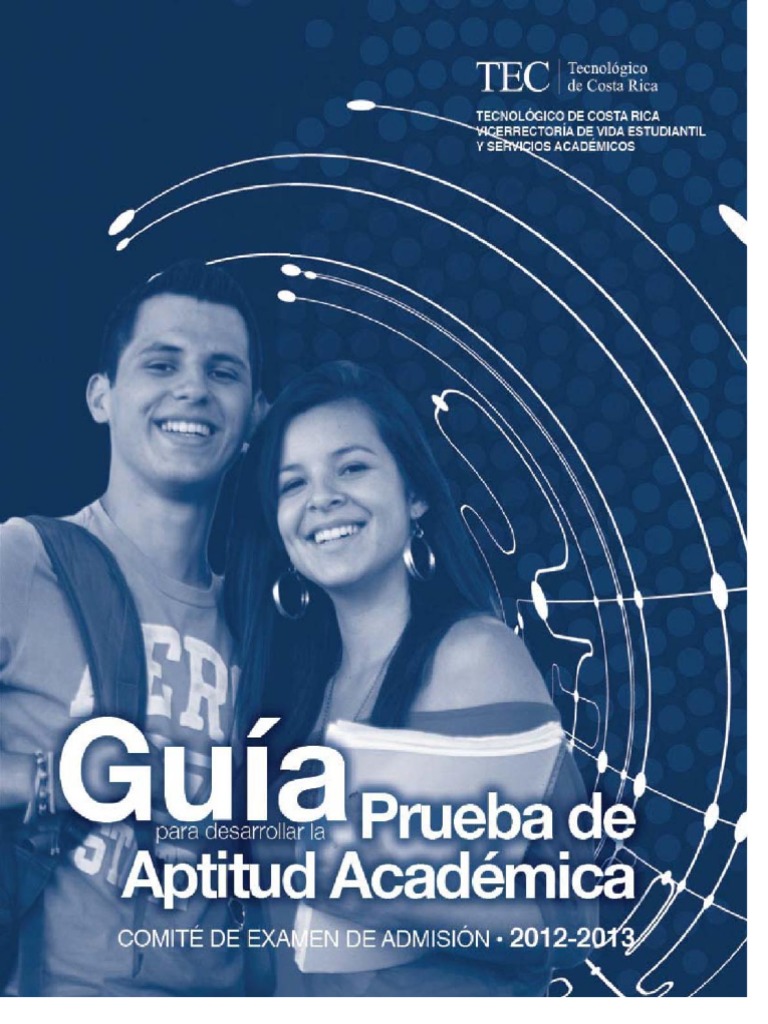 Guia- Prueba de Aptitud Academica 2012-2013 | PDF