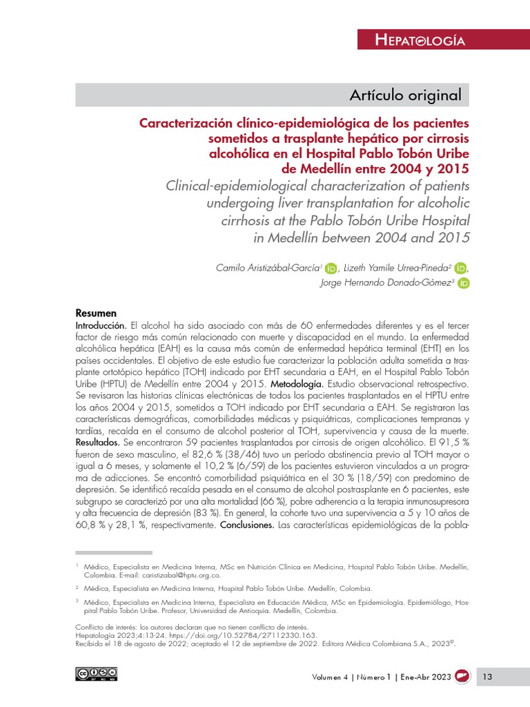 Aristizabal Garcia 2023 Caracterizacion Clinico Epidemiolog | PDF ... Aristizabal Garcia 2023 Caracterizacion Clinico Epidemiolog | PDF ...
