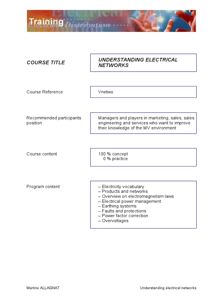 Understanding Electrical Networks | PDF | Technology & Engineering