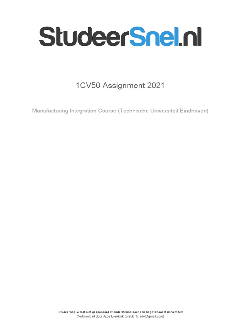 1cv50 Assignment 2021 | PDF | Simulation | Data Buffer
