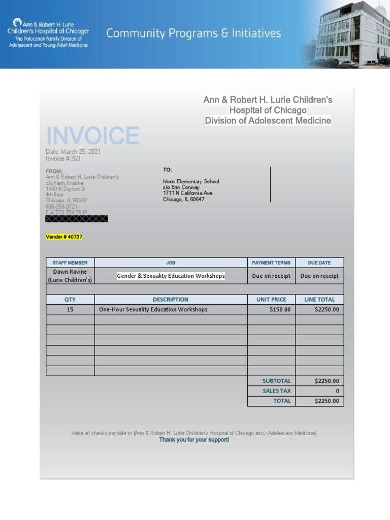 March 25, 2021 Invoice | PDF