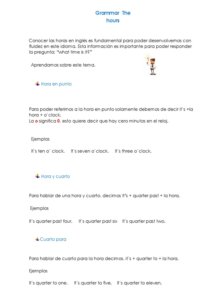 Grammar The Time | PDF