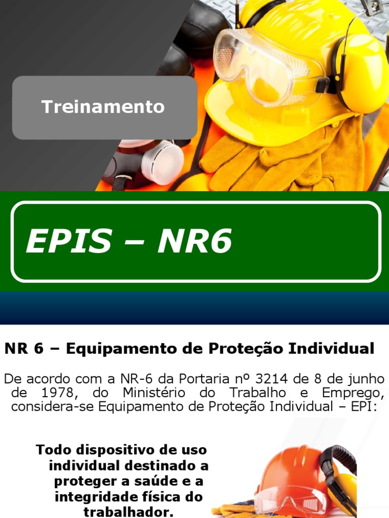 Treinamento Uso de Epi | PDF