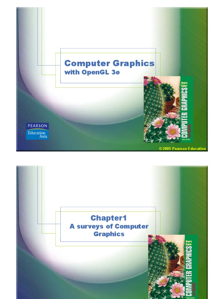 Chapter1 (Compatibility Mode) | PDF | Computer Aided Design | Computer Graphics