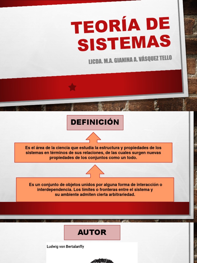 Teoría de Sistemas | PDF | Sistema | Business