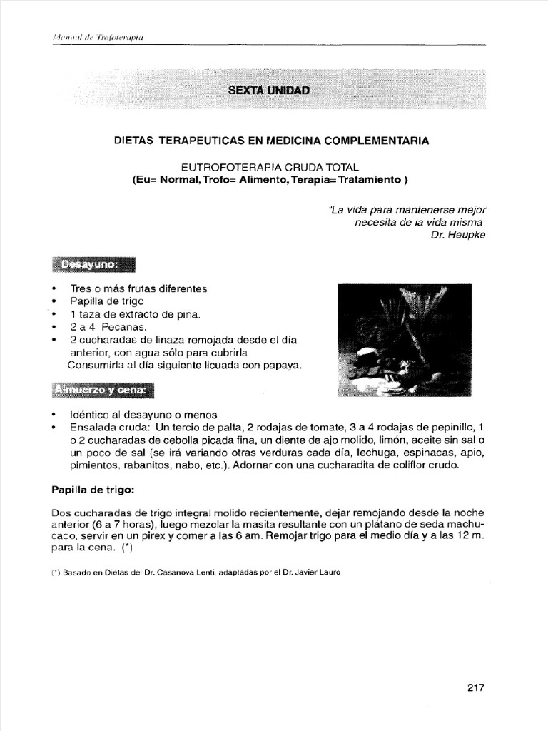Dietas Crudas y Terapéuticas: Guía Completa | PDF | ensalada | Vegetales