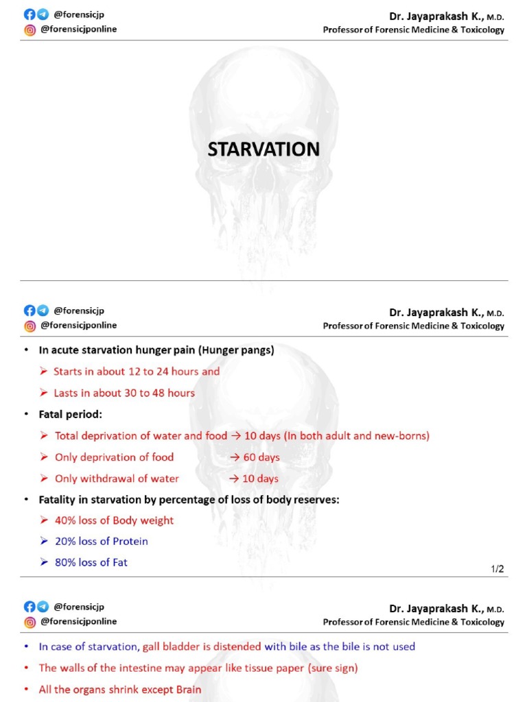 Starvation | PDF