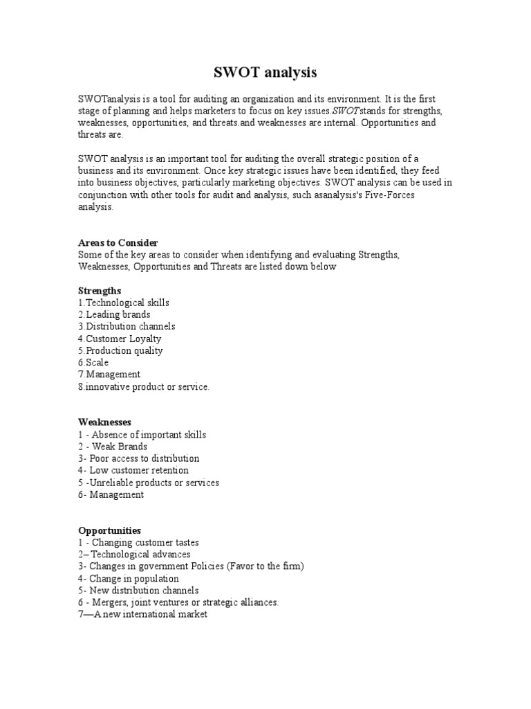 Swot | PDF | Yahoo! | Swot Analysis