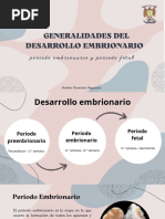 Origen Embrionario de los Tejidos Humanos | PDF | Embrión | Biología ...