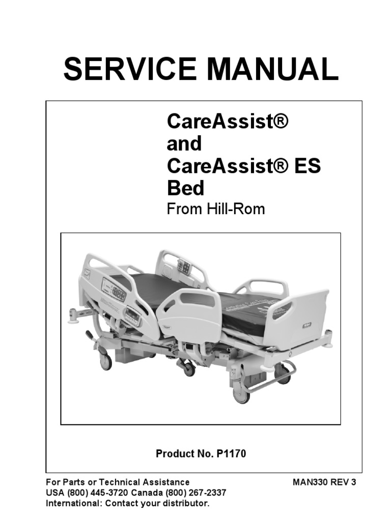 Manual Tecnico Care Assist and Care Assits ES | PDF | Hazards | Mattress