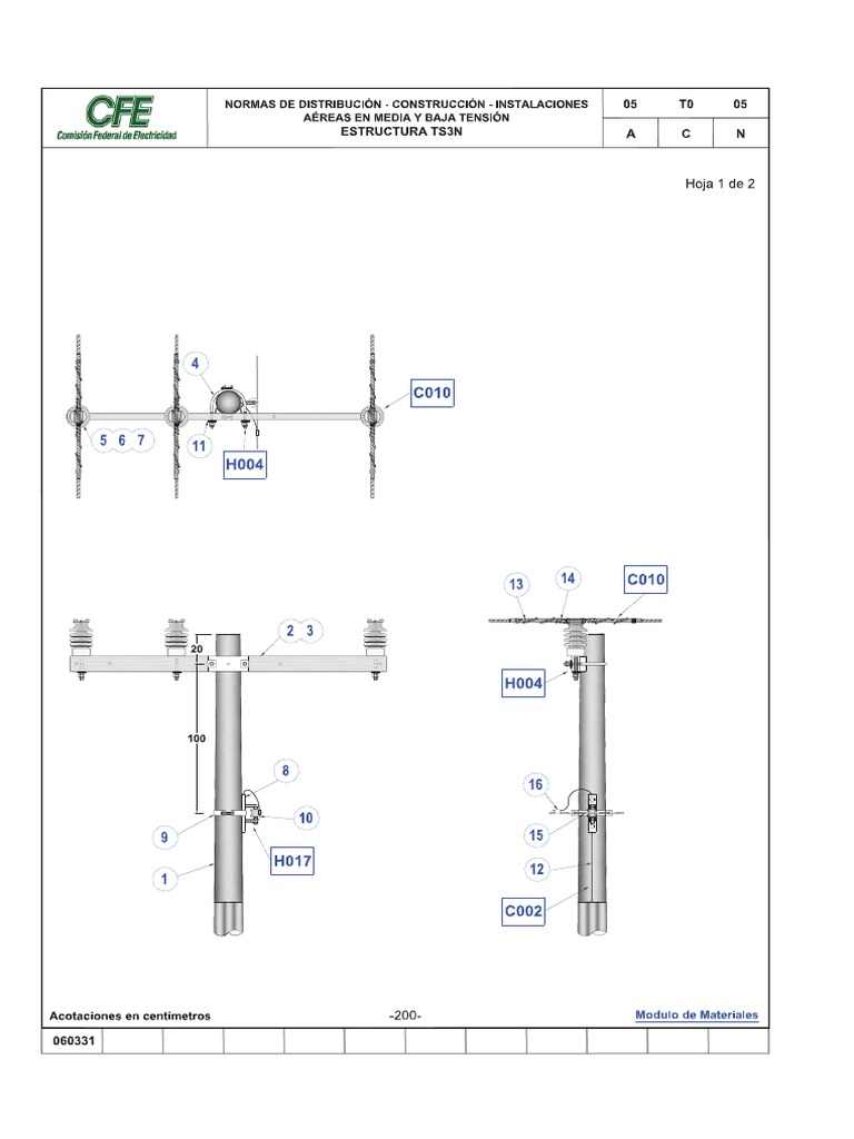 TS3N | PDF | Aislador (Electricidad) | Ciencias fisicas