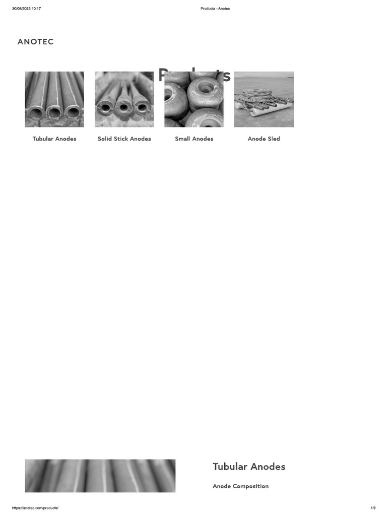 Products - Anotec | PDF