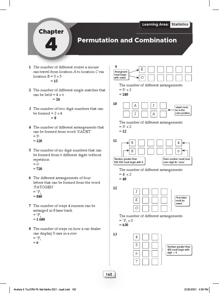 Analysis SPM F5 Add Maths-C4 | PDF | Phonetics | Linguistics