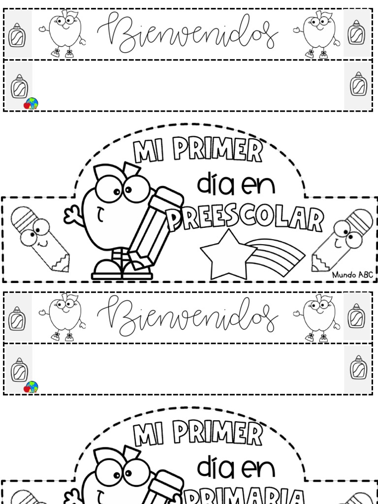 Coronas Primer Día de Clases | PDF | Artes del Lenguaje y Comunicación