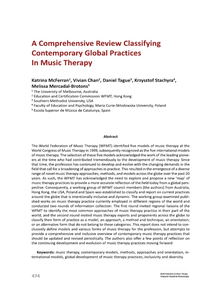 A Comprehensive Review Classifying Contemporary Global Practices in ...