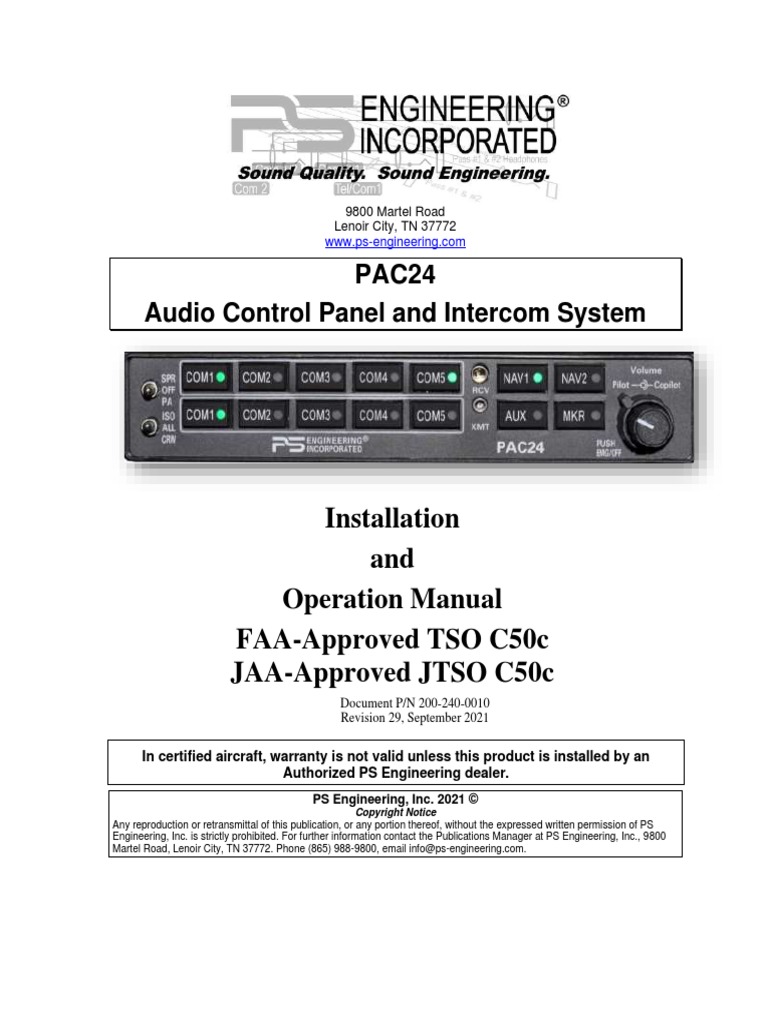 Pac24 Im | PDF | Amplifier | Loudspeaker