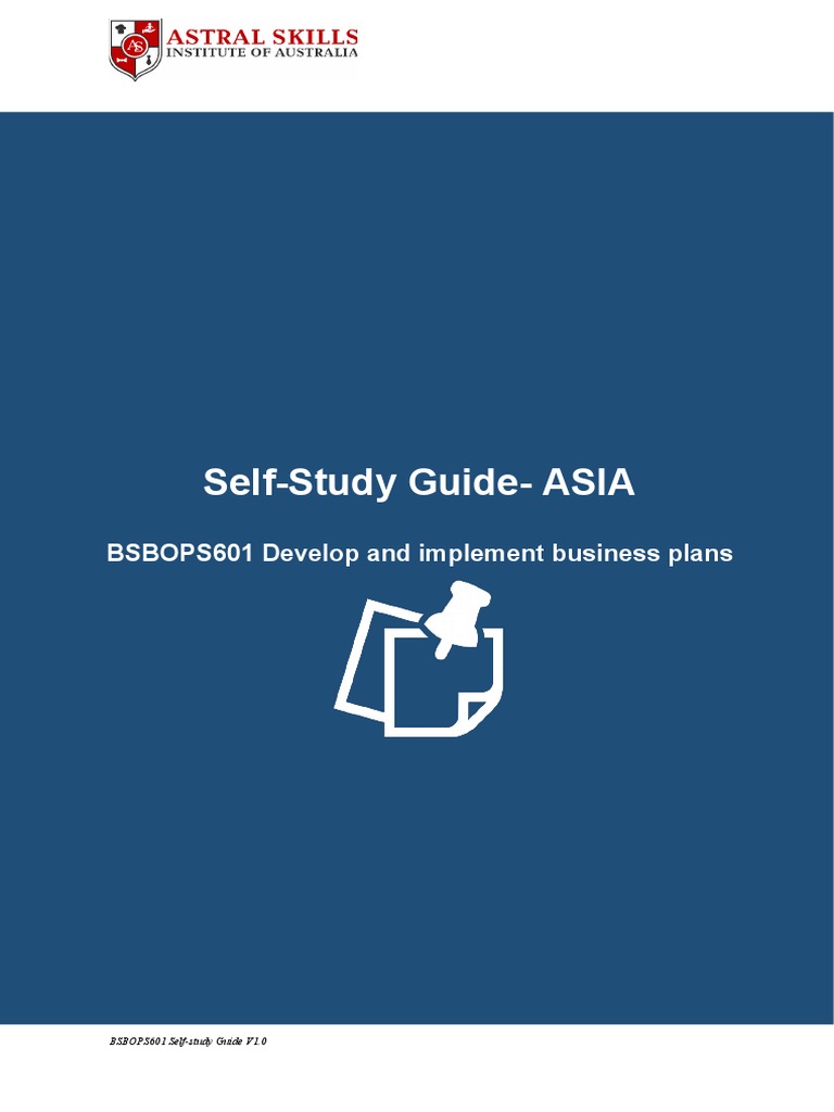 BSBOPS601 Self-Study Guide | PDF | Learning | Human Communication