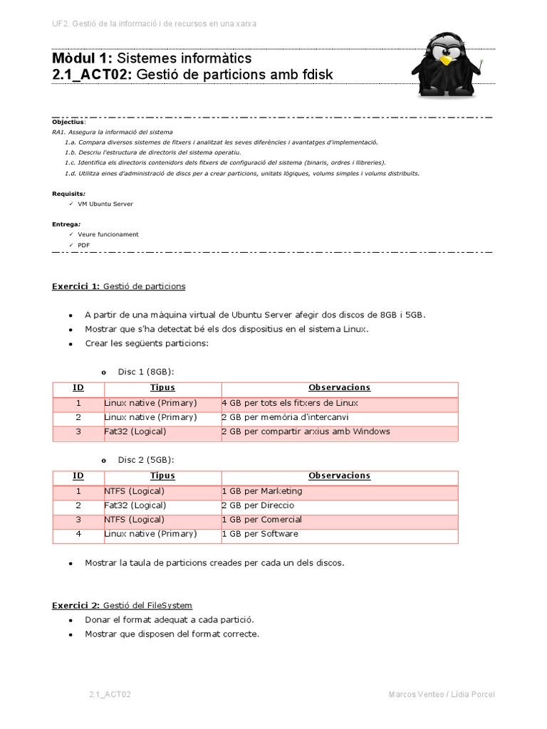 8916 20230109 Exercici 2.1 ACT02 | PDF
