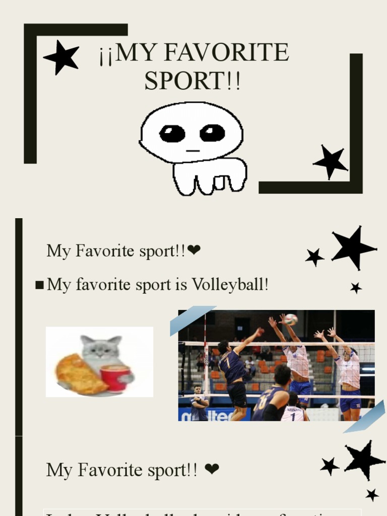 My Favorite Sport!! | PDF