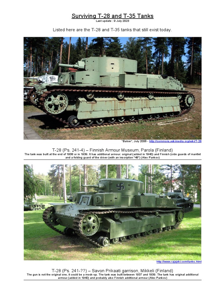 Surviving T28 T35 | PDF | Armoured Fighting Vehicles | Equipment