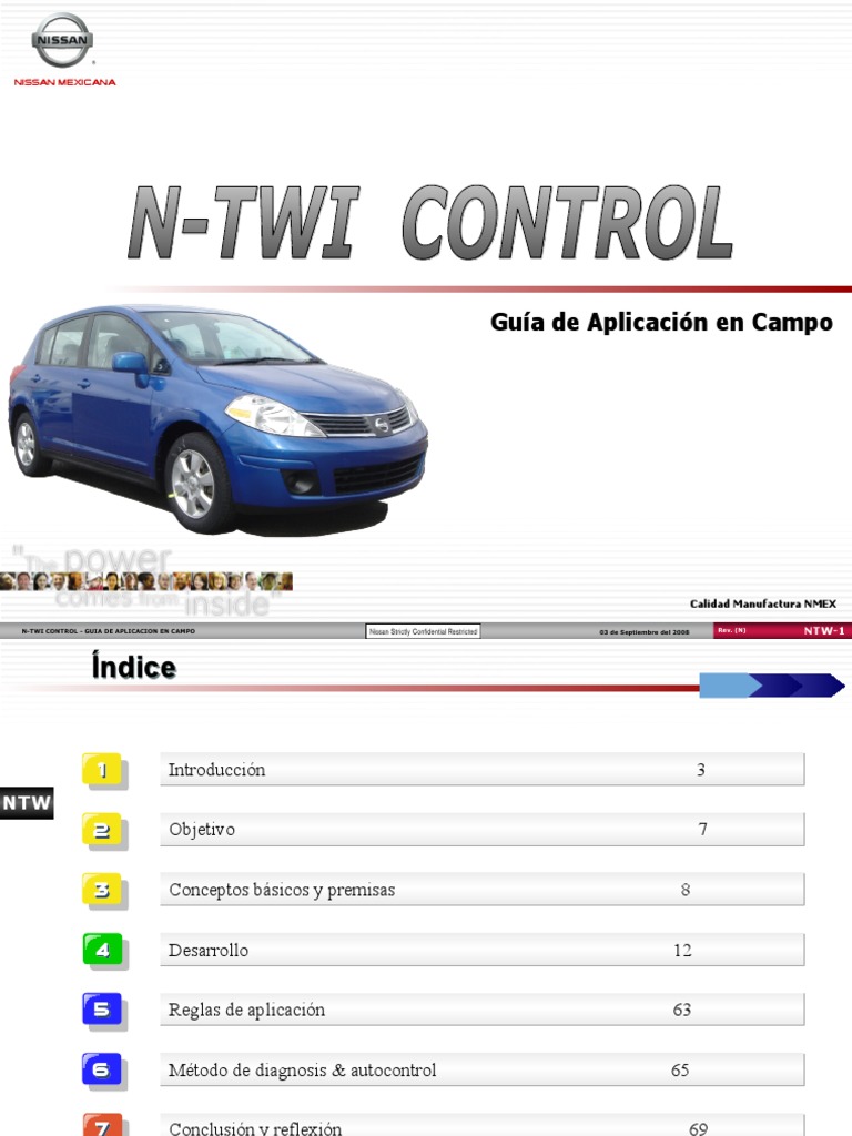 01 N-TWI Control | PDF | Software de la aplicacion | Sector secundario ...