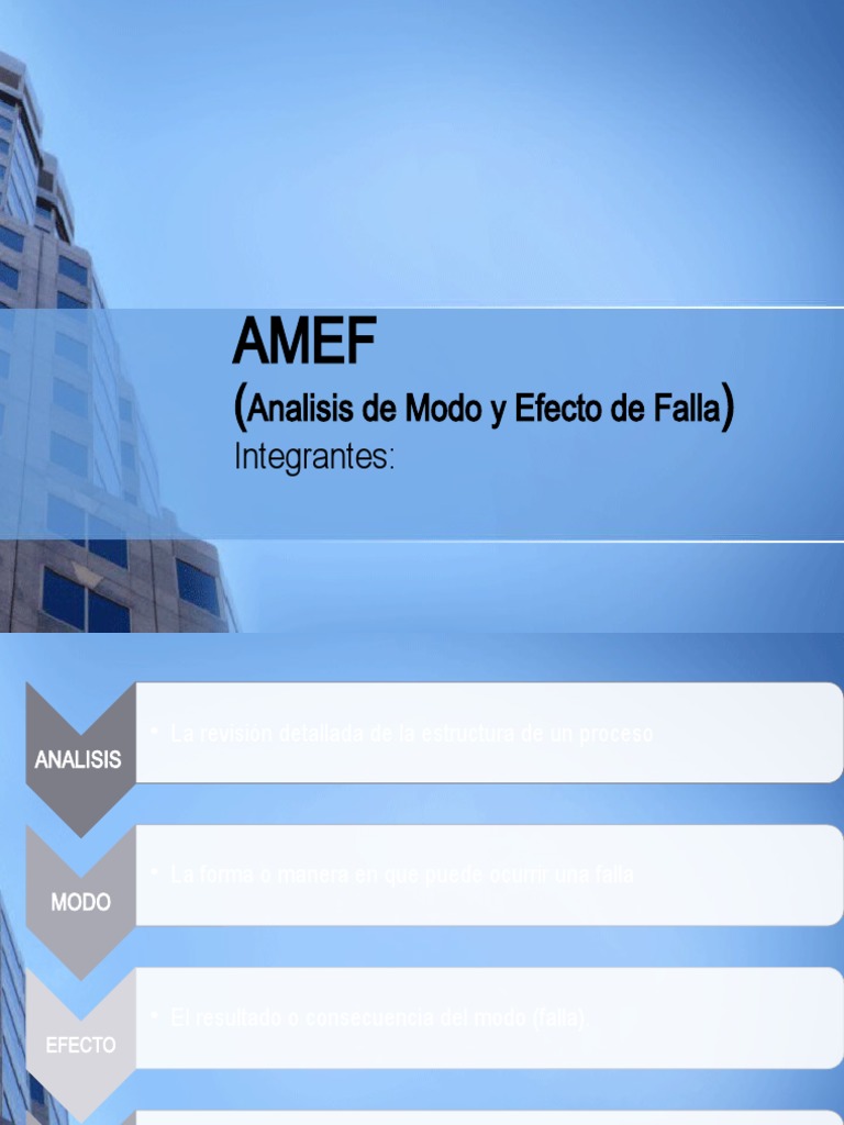 AMEF | PDF | Diseño | Software