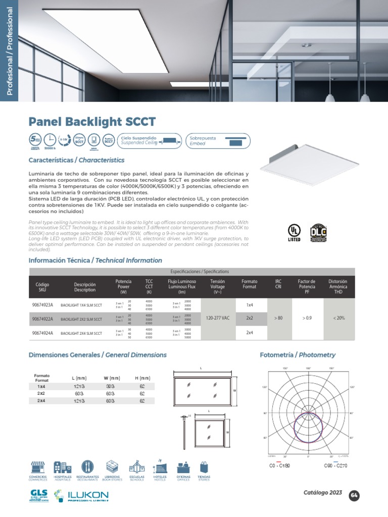 Ilukon Panel Backlight SCCT | PDF | Radiación electromagnética ...