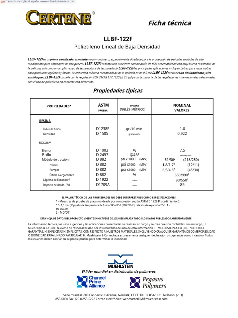 LLBF-122F en Es | PDF | Materiales | Ciencias fisicas