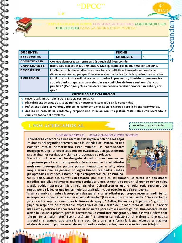 4° DPCC - Actv.02-Unid.5 2023 | PDF