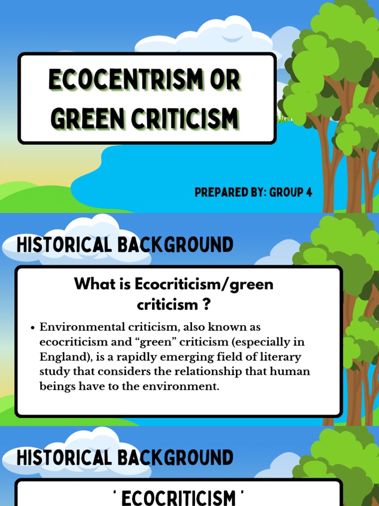 Ecocentrism | PDF | Ecocriticism