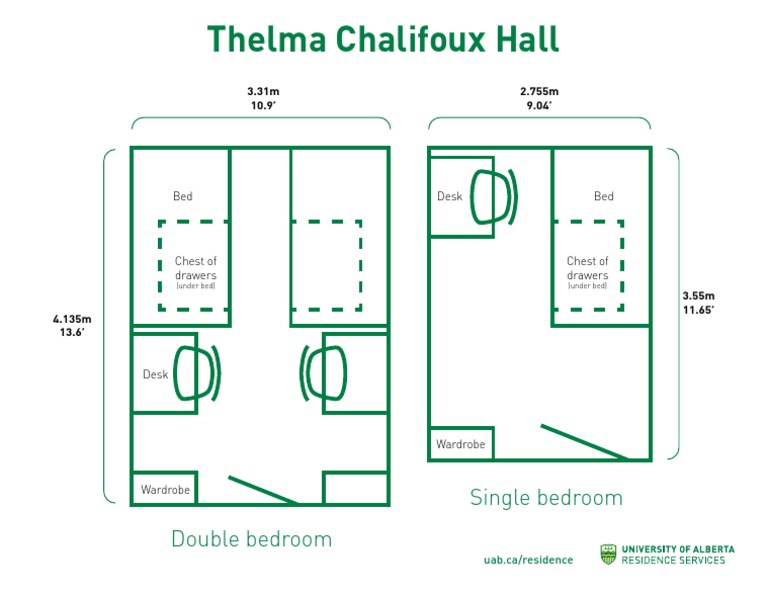 Lister Residence Chalifoux Single Double Dorm | PDF