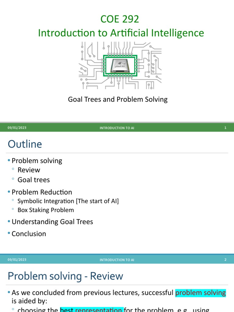 Goal Trees in AI Problem Solving | PDF | Artificial Intelligence ...