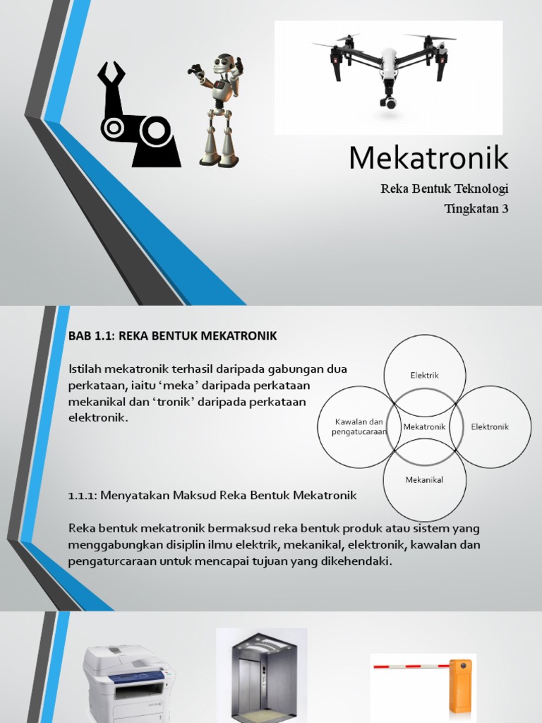 Bab 1 Reka Bentuk Mekatronik | PDF