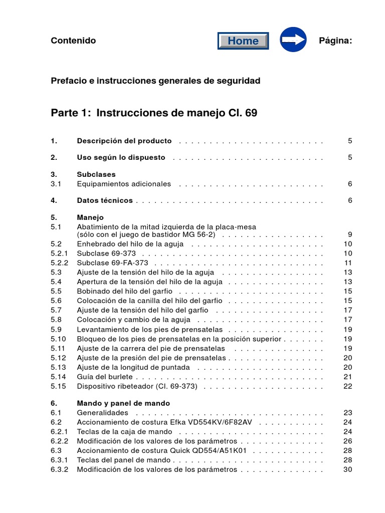 Adler 69 Español | PDF | Máquina de coser | Tornillo