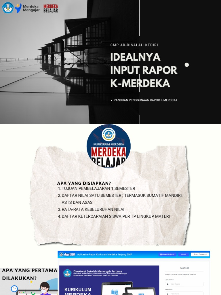 Orat-Oret Panduan E-Rapor Guru | PDF