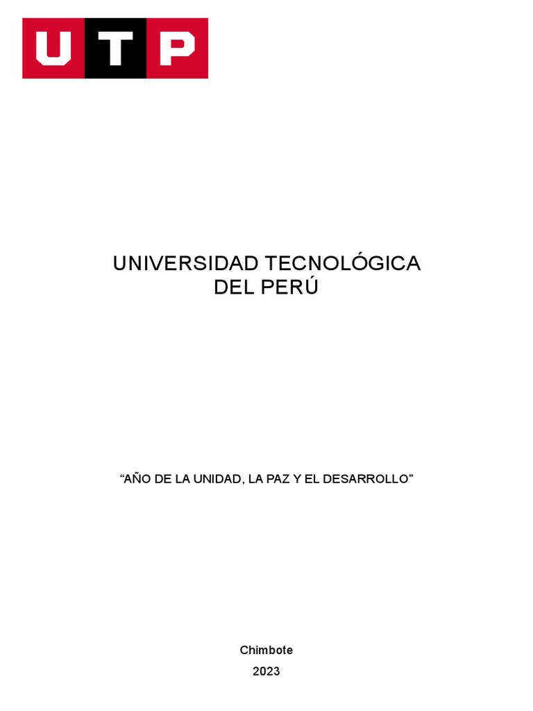 Caratula UTP | PDF