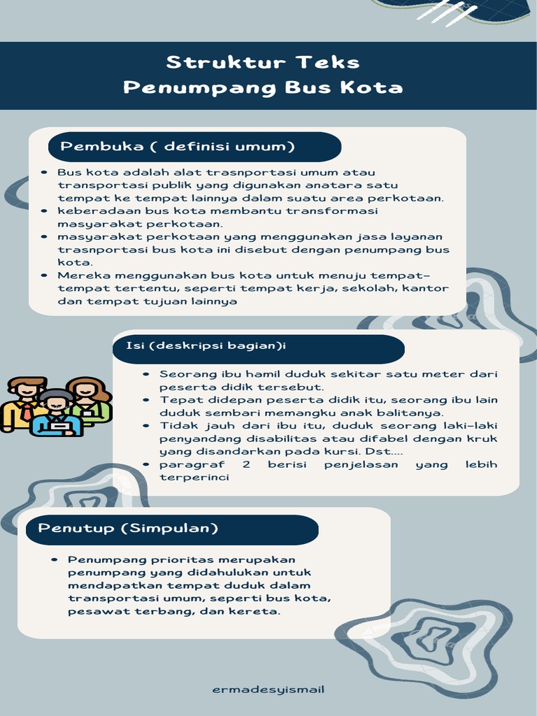 Struktur Teks Penumpang Bus Kota | PDF