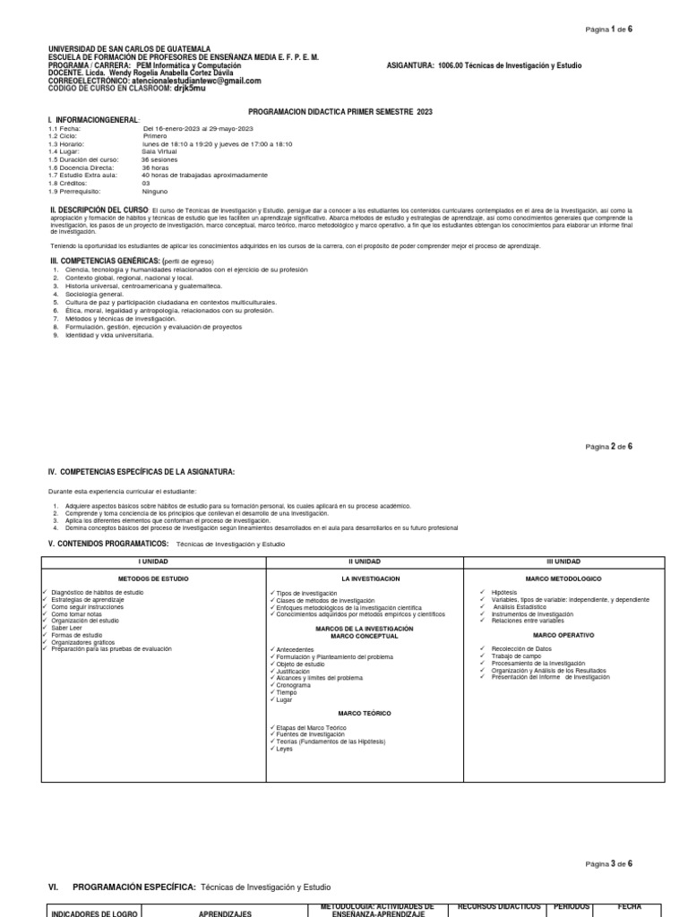 Programacion | PDF | Evaluación | Teoría