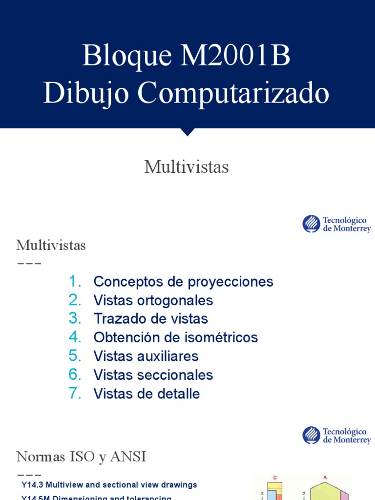 Tema01 Multivistas | PDF | Geometría | Infografia